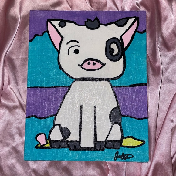 Art | Pua From Moana Painting | Poshmark